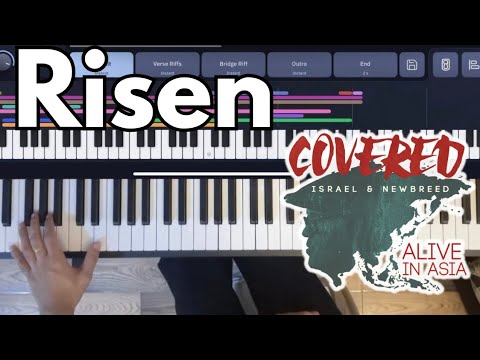 Risen - Israel Houghton (Keyboard Tutorial) - YouTube