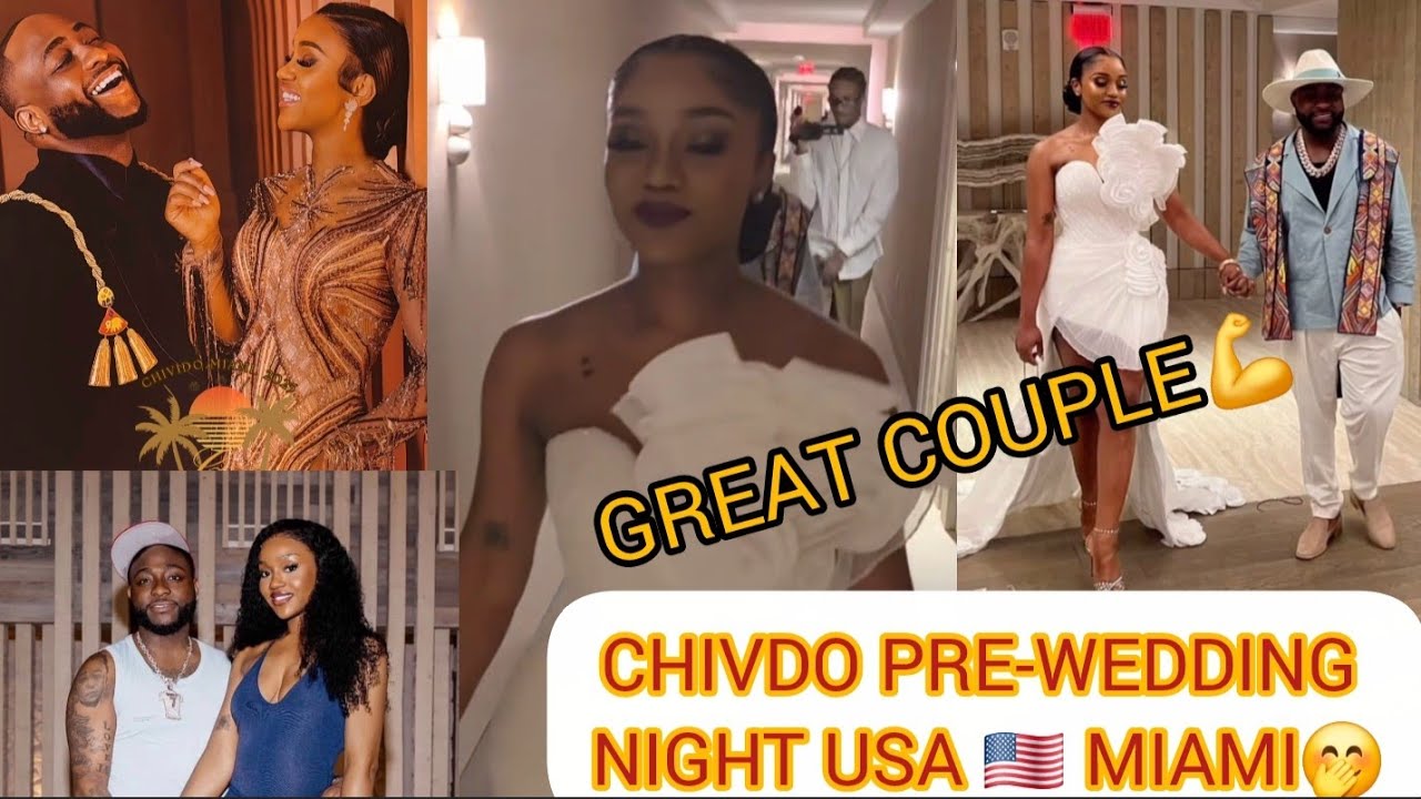 Chivido Havana Pre-wedding Night Party Mr and Mrs Adeleke Step Out In ...
