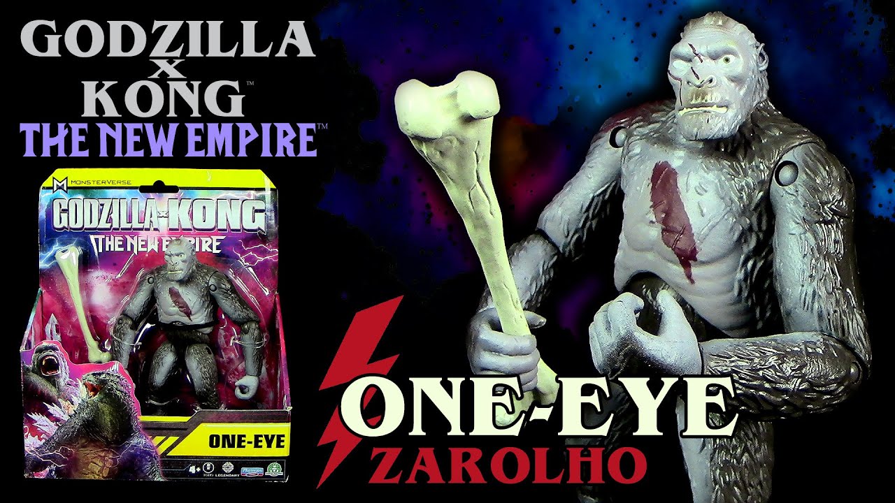Godzilla x Kong ™ The New Empire ™ One-Eye Zarolho - Playmates Toys ...