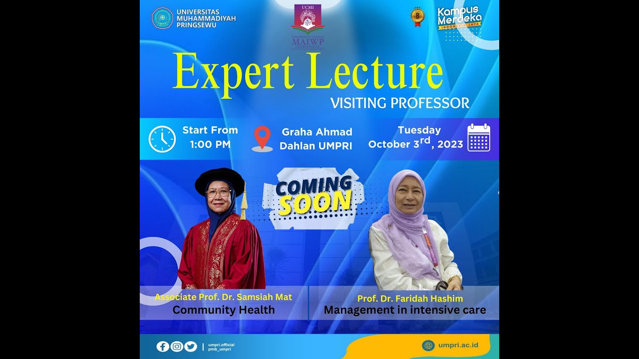 EXPERT LECTURE VISITING PROFESSOR - YouTube