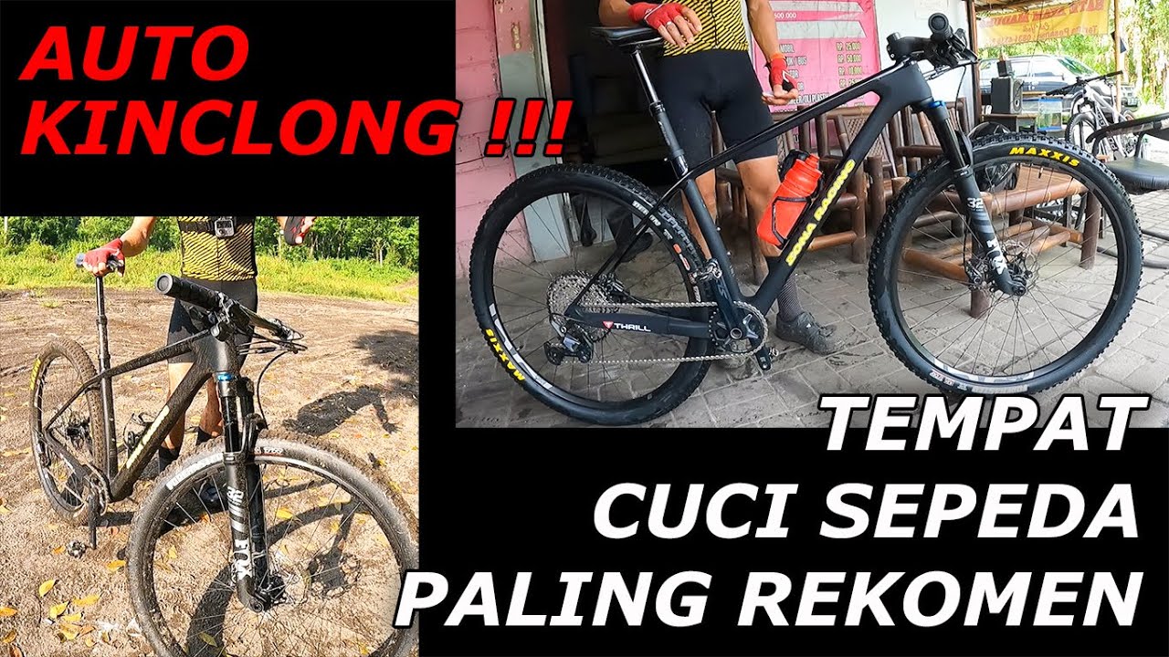 Murah dan Bersih!!! Tempat Cuci Sepeda Paling Rekomen, Sepeda Kotor ...