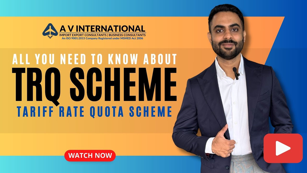 TRQ Scheme | Tariff Rate Quota Scheme DGFT | All You Need To Know - YouTube