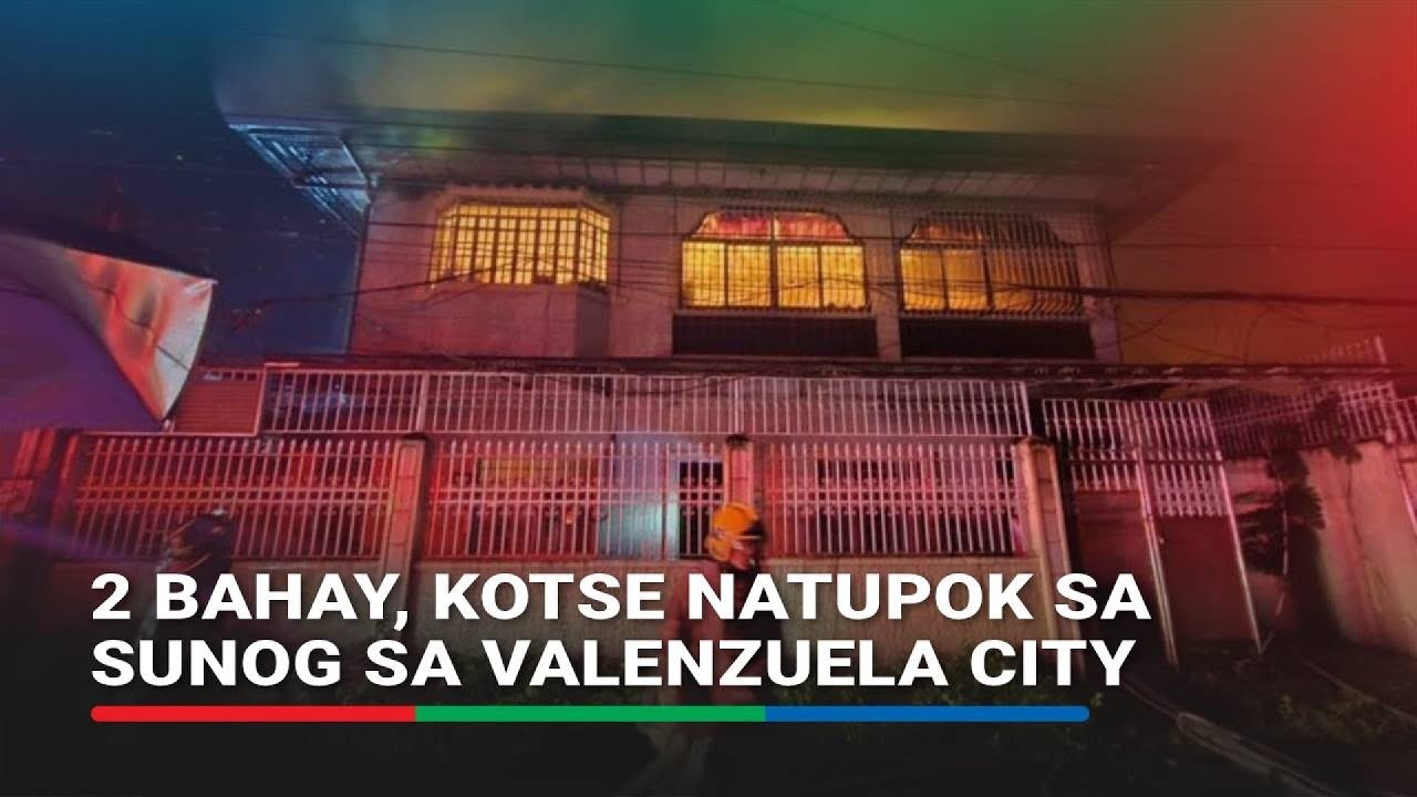 2 bahay, kotse natupok sa sunog sa Valenzuela City | ABS-CBN News - YouTube