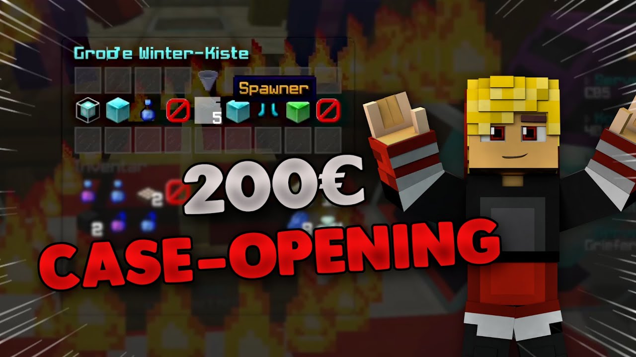 🤯 5 SPAWNER gezogen?!? | Griefergames CASE OPENING + HEFTIGE Verlosung 🤯 - YouTube