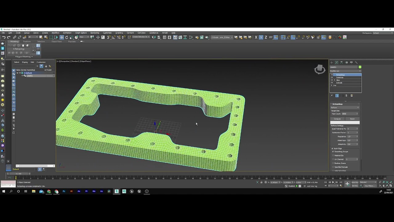 3ds max Retopology Tool - YouTube