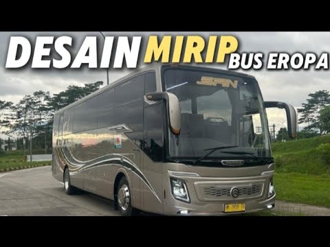 Asli Cakep ‼️Bus Baru PO SAN, Buatan Karoseri STADABUS, Pakai Body ...