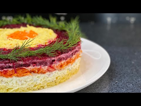 🔹️🔹️ŞUBA SALATI TUNA BALIĞI İLƏ🔹️🔹️