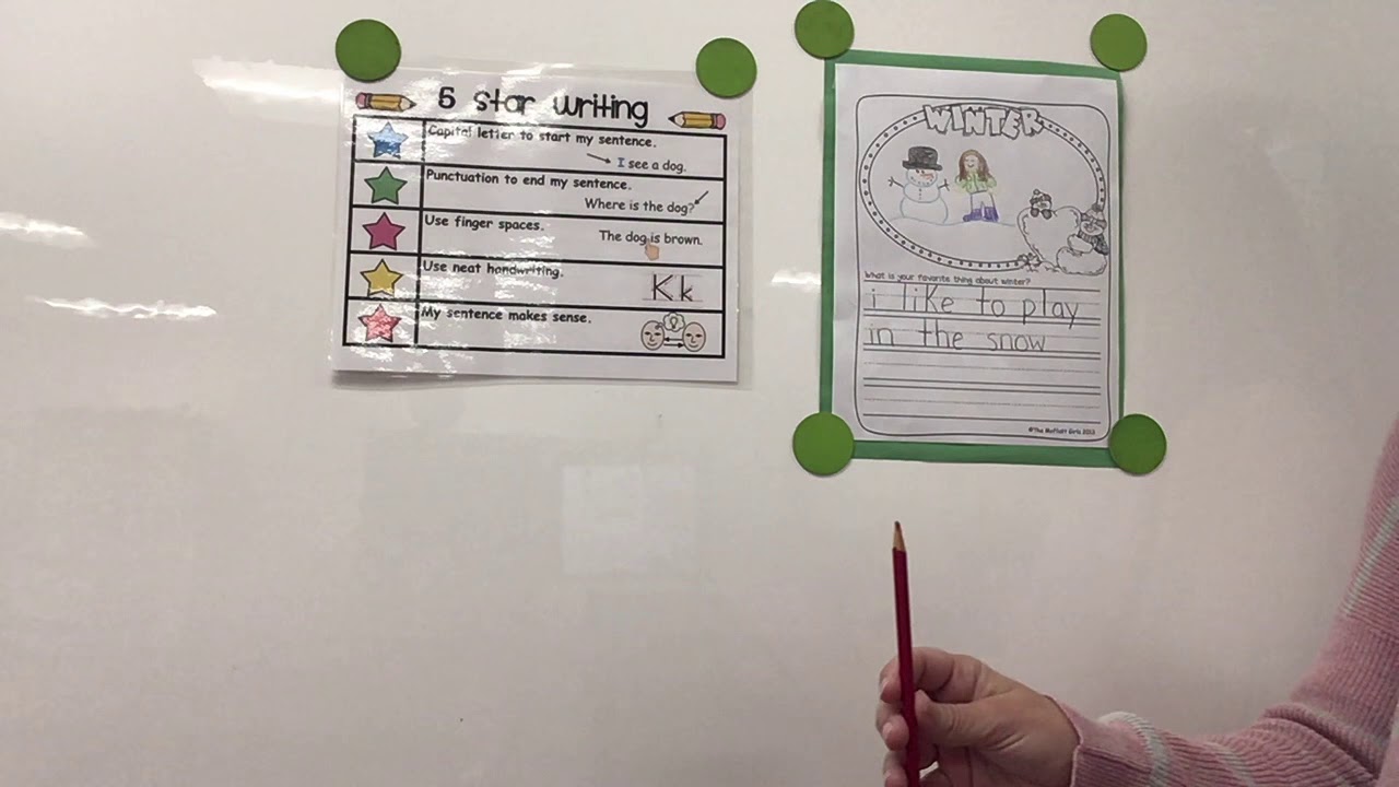 5 Star Writing Checklist: Day 2 - YouTube