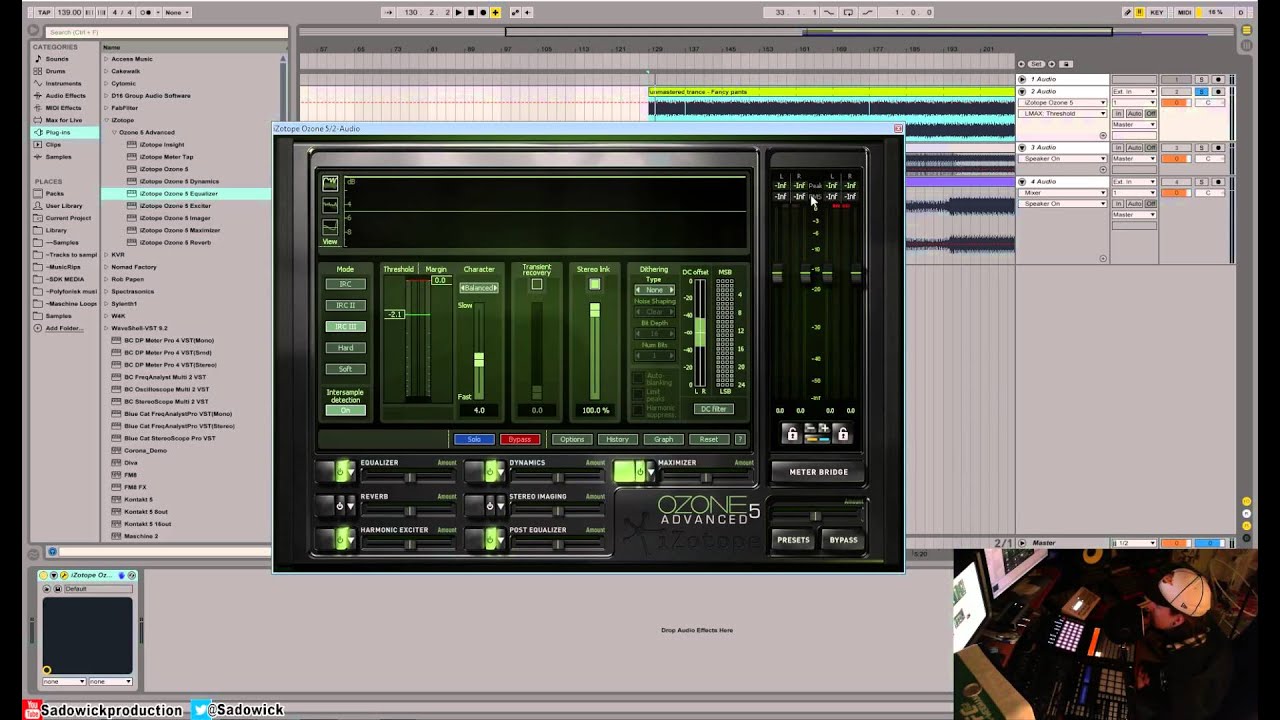 Izotope Ozone 5 Tutorial 04 - The Maximizer & Post EQ - YouTube