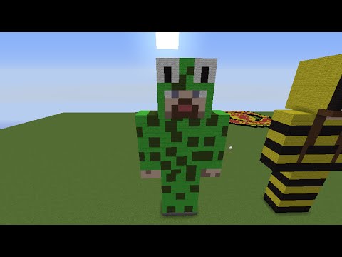 Minecraft Tutorial: How To Build Little LIzard Statue - YouTube
