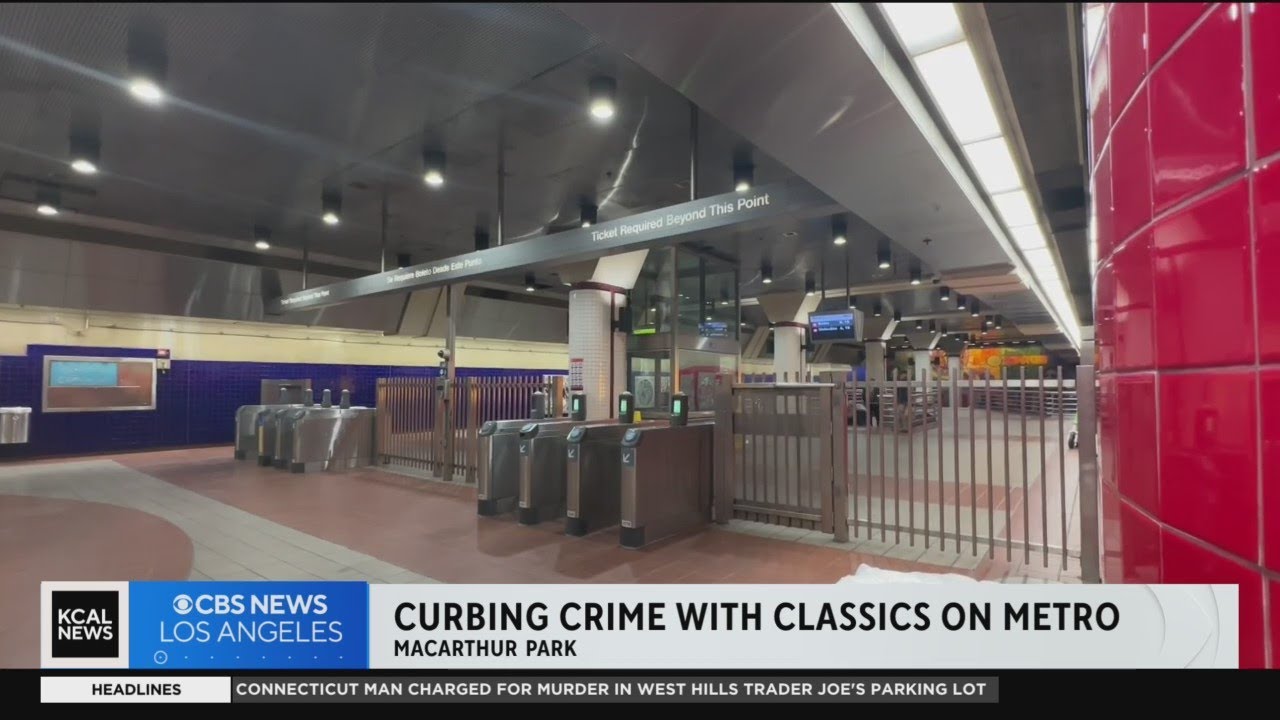 LA Metro sees reduction in crime amid classical music pilot program ...