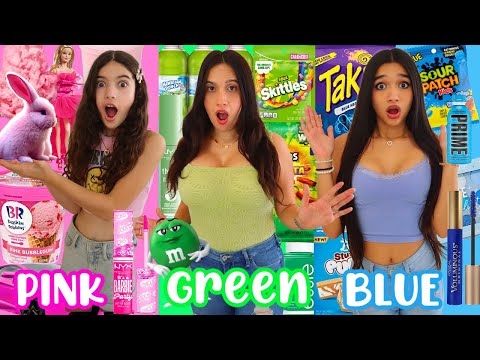 BUYING EVERYTHING IN ONE COLOR🩷💚🩵 *WITH A TWIST*