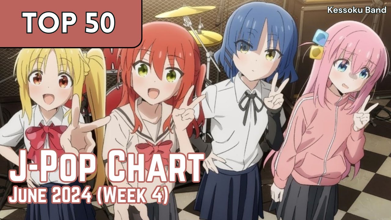 [TOP 50] J-Pop Songs Chart | June 2024 (Week 4) + New Songs - YouTube