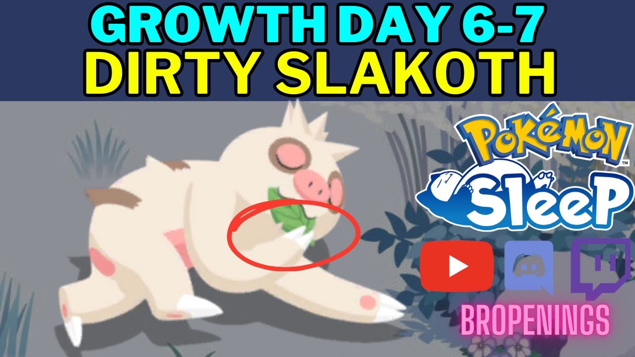 Daily Sleep: Dirty Slakoth #pokemonsleep - YouTube