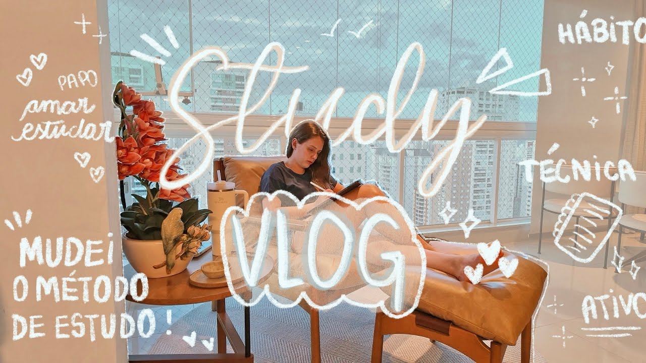STUDYVLOG: mudei meu método de estudo (mostrei meus resumos), playlists ...