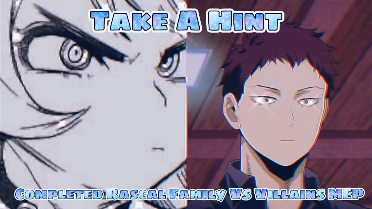 Take A Hint ~ Completed Rascal Family Vs Villains MEP (3,500 Subs ...