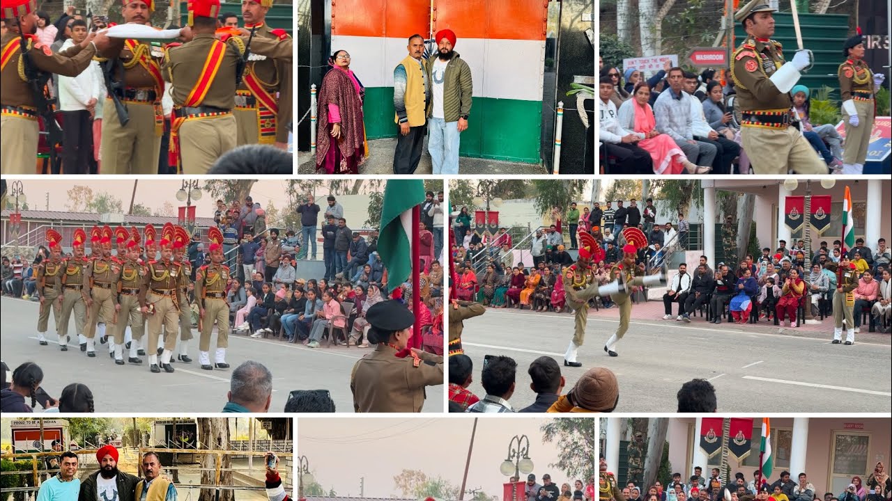 India Pakistan borde | Border parade| zero line Indo Pak border#2025 # ...