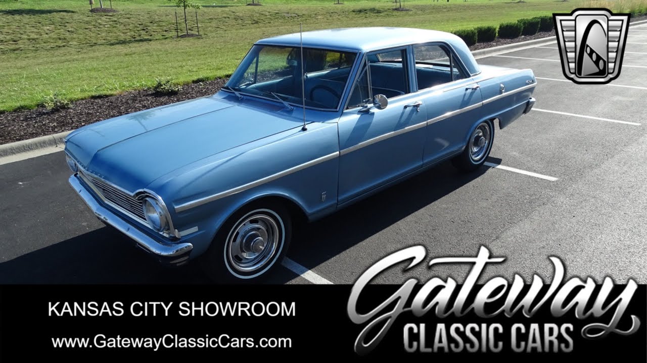 1965 Chevy II Nova Gateway Classic Cars Kansas City #882 - YouTube