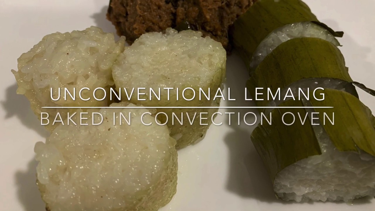 S01E04: Unconventional Lemang Making using Convection Oven - YouTube