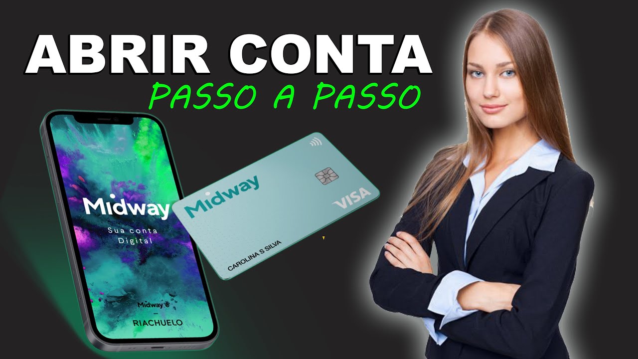 Conta Digital Midway + Cartão | Como Pedir | Passo a passo - YouTube