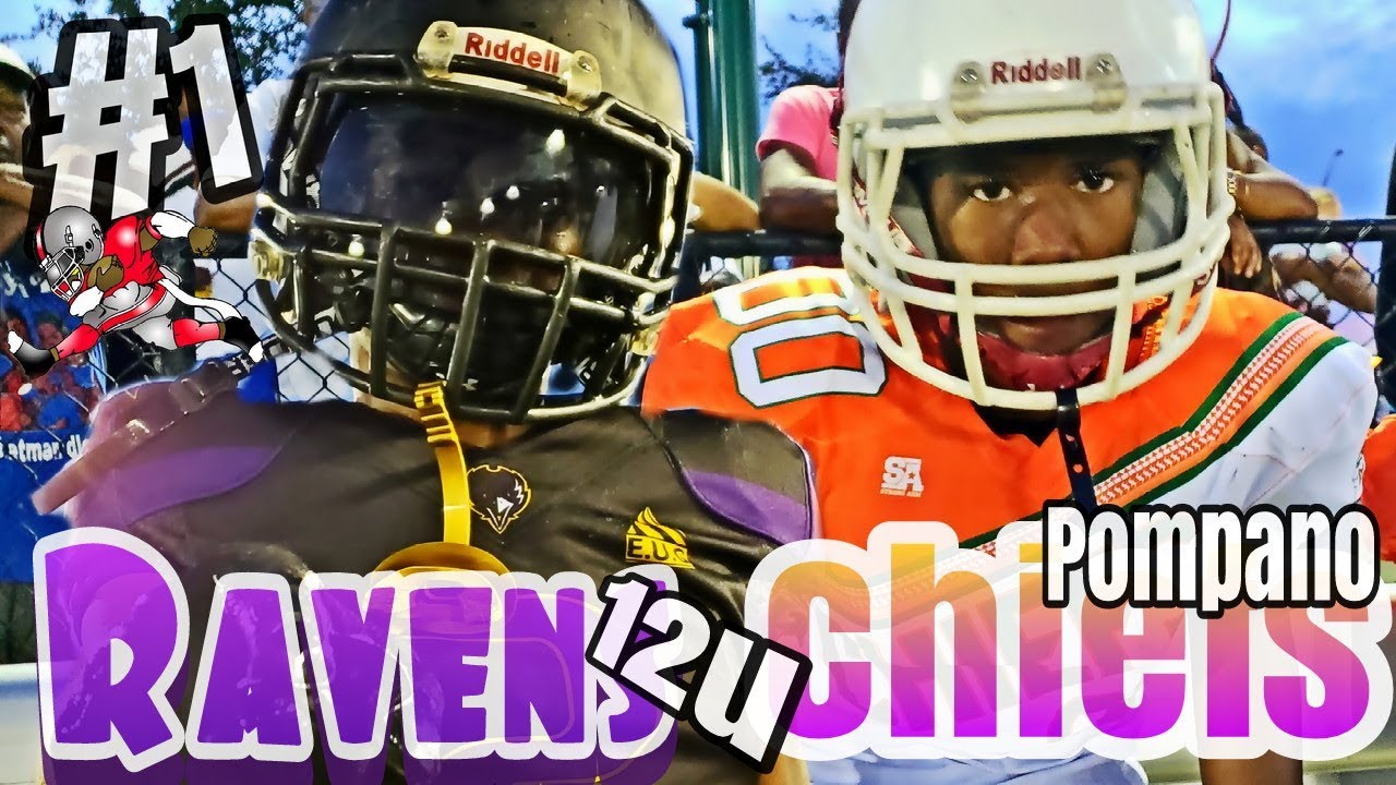 #1 team in Nation 12u Ravens vs Pompano Chiefs 12u | Footballville ...