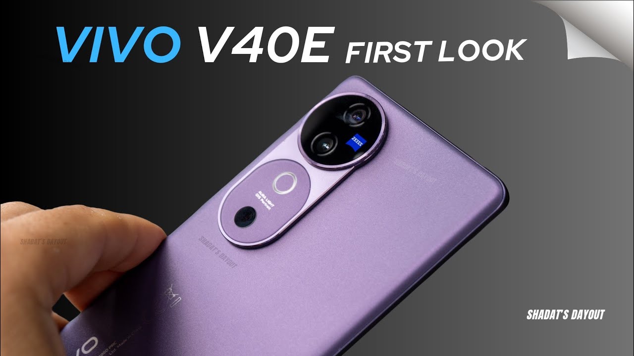 Vivo V40e First Look & First Teaser - IT's finally HERE - YouTube