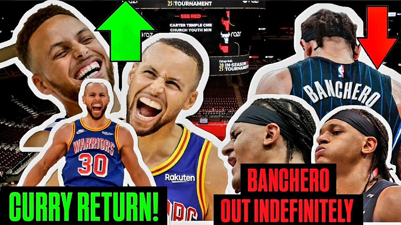 PAOLO BANCHERO Out Indefinitely & STEPHEN CURRY Return: Latest NBA ...