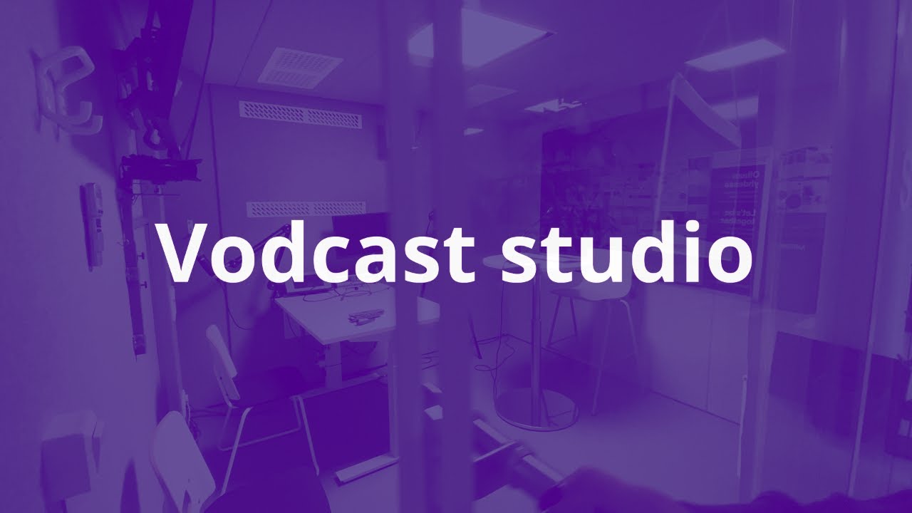 Presenting TAMK environments: vodcast studio - YouTube