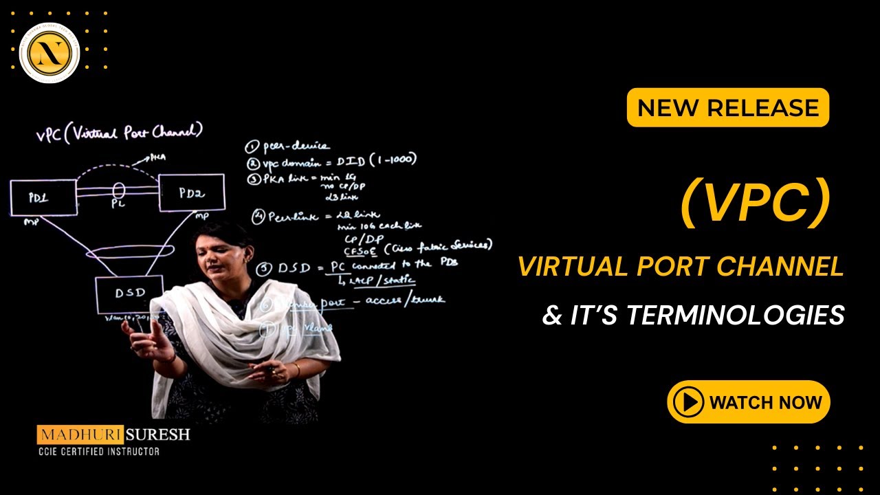 What is VPC (Virtual Port Channel) & Its Terminologies by Ms. Madhuri ...
