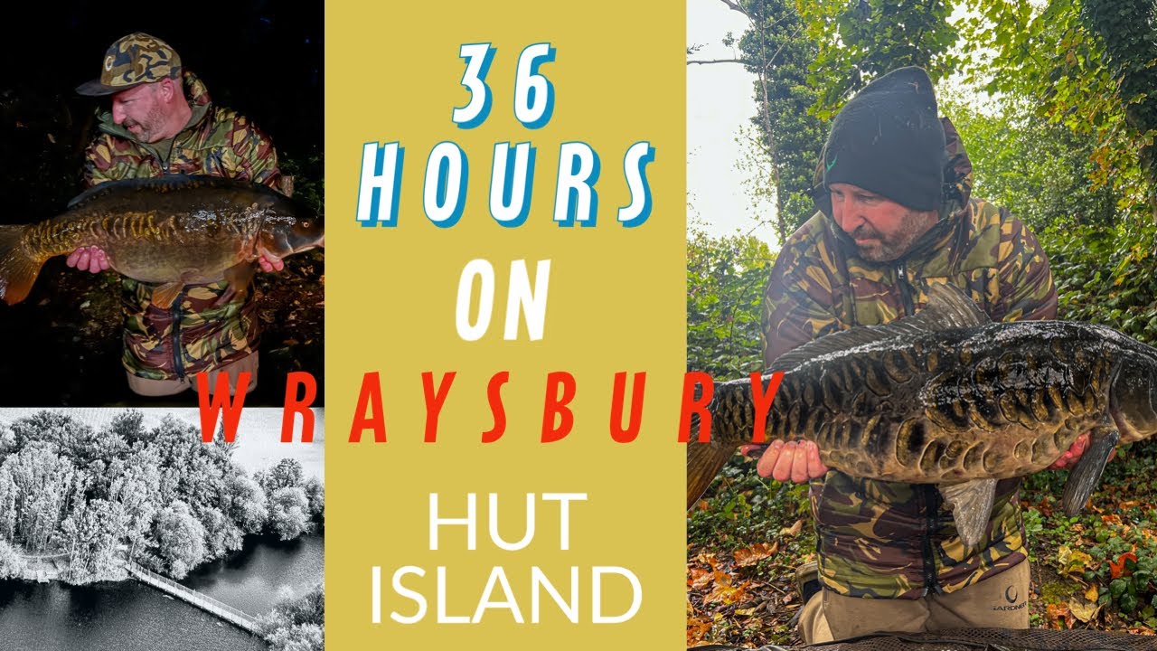 Carp fishing at Wraysbury Hut Island - YouTube