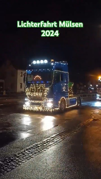 Lichterfahrt Mülsen 2024 Teil 5. Tolles Erlebnis ️👍👍. #lichterfahrt #weihnachten - YouTube