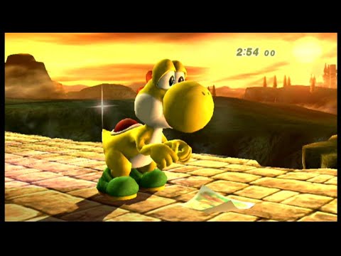 Super Smash Bros Brawl All Stars Mode With Yoshi - YouTube