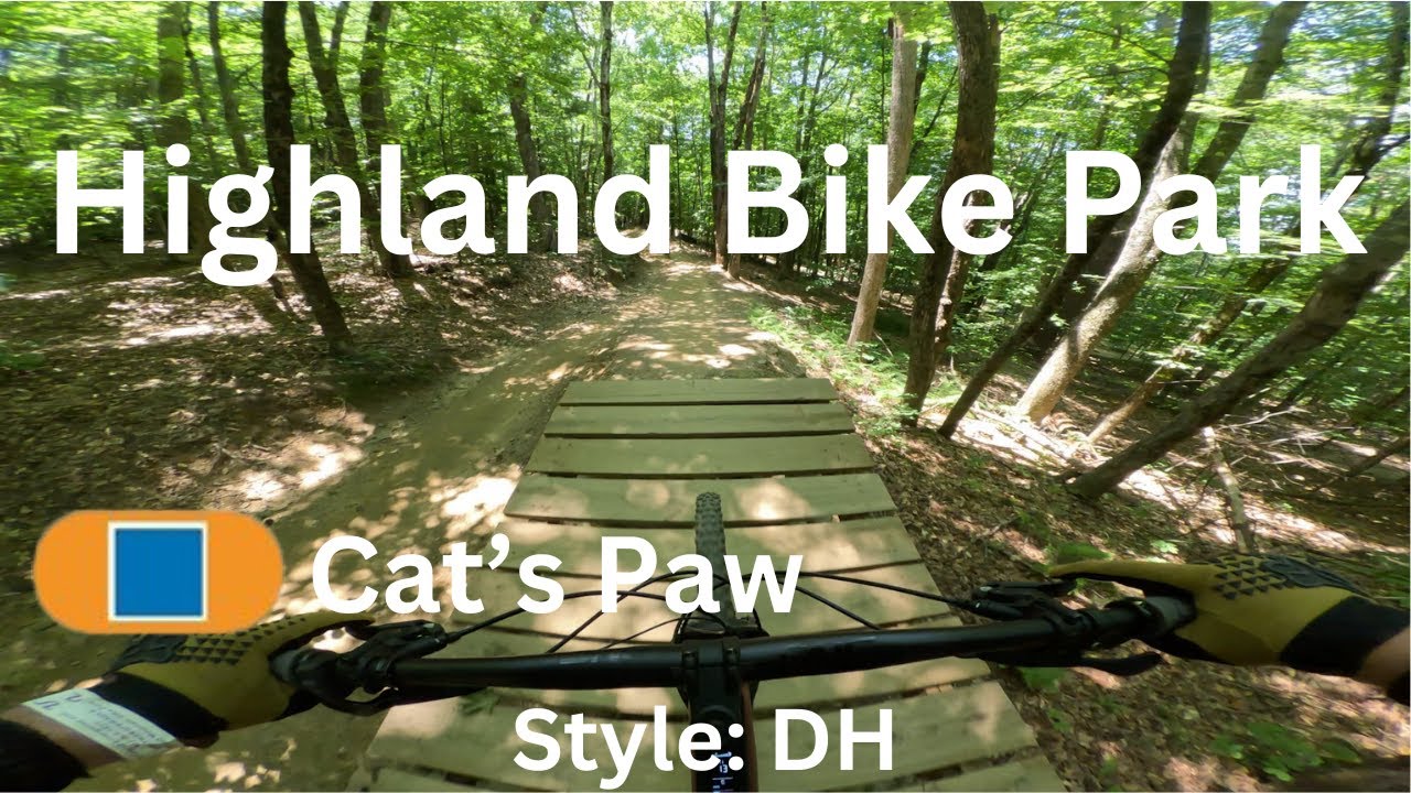 Cat's Paw - Highland Bike Park - YouTube
