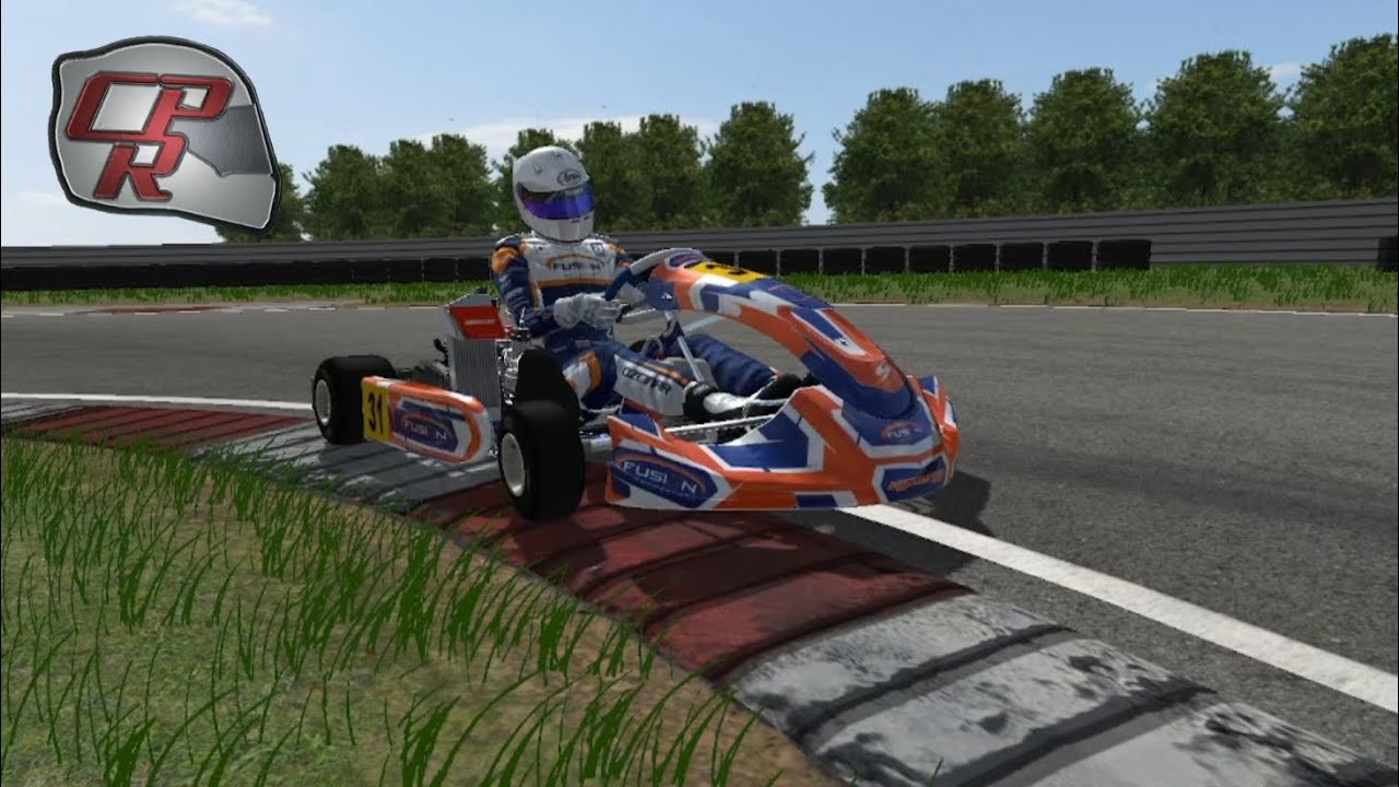 kart racing pro: Junior rotax hotlap: Clay pigeon raceway - YouTube