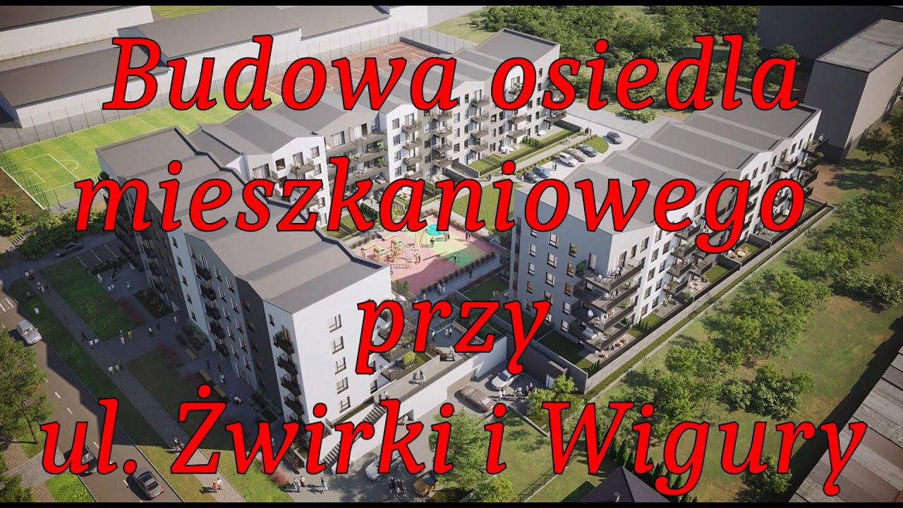 Budowa osiedla przy ul. Żwirki i Wigury w Łapach #8 - YouTube