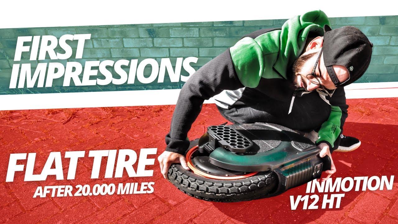 Inmotion V12 HT - First impressions and 1st Flat tire in 20.000 miles ...