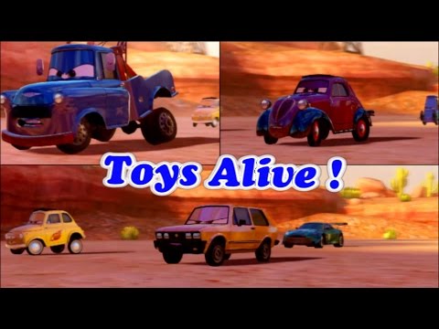 Cars 2 Game Play - 3 Players Battle Race 6 - YouTube