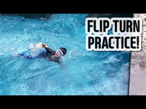 Aiden’s Flip Turn Practice - YouTube