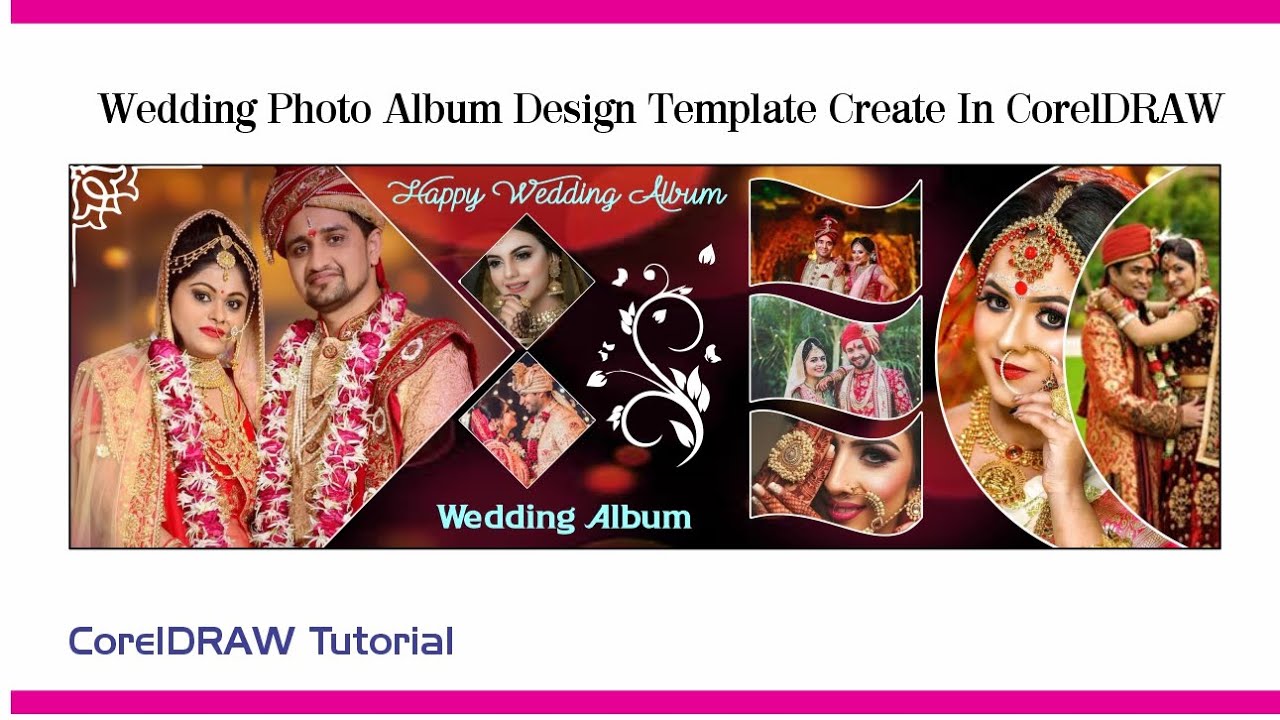 Wedding Album #303 How To Create Wedding Album Design In CorelDraw ...
