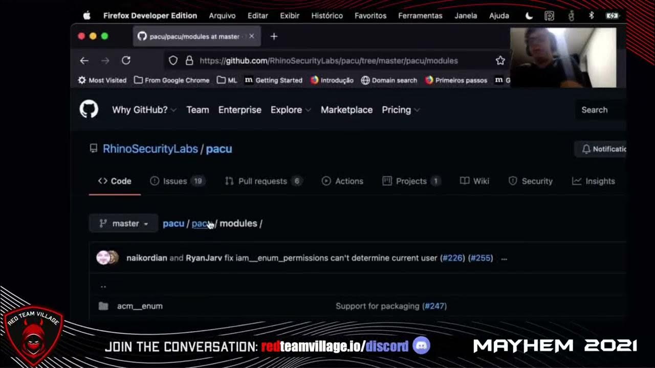 PACU AWS Exploitation framework by Julio Melo - YouTube
