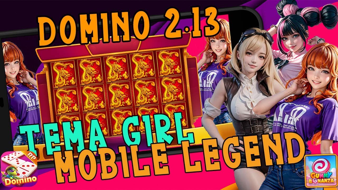 DOMINO RP & N V.213 TEMA COSPLAYER MOBILE LEGEND || X8 & ORIGINAL ...