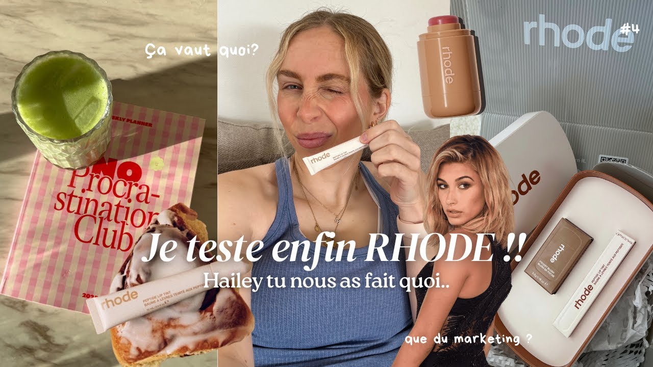 Je teste ENFIN Rhode ! ça vaut quoi vraiment ? 🫢💞 - YouTube
