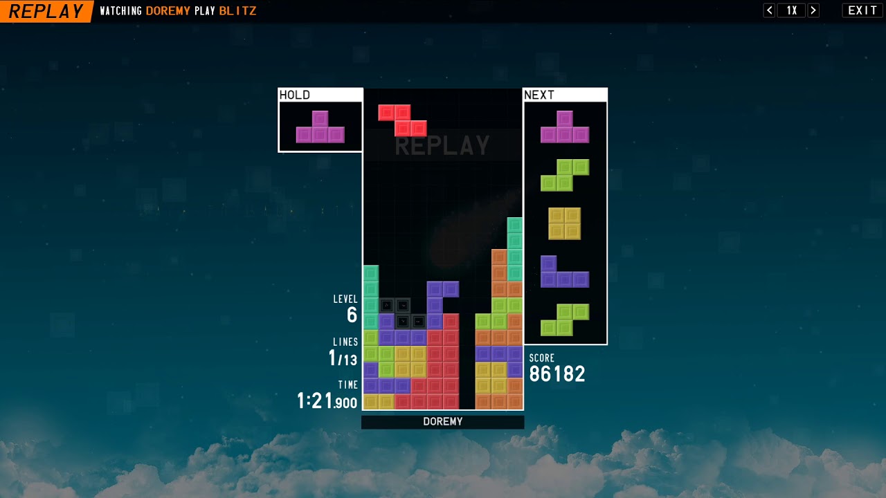 [TETR.IO] BLITZ, 481210 - YouTube