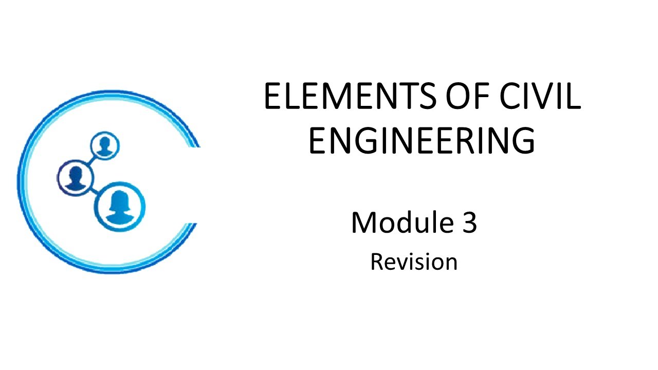 Engg | VTU | Basic Civil | Module 3 | Revision Video - YouTube