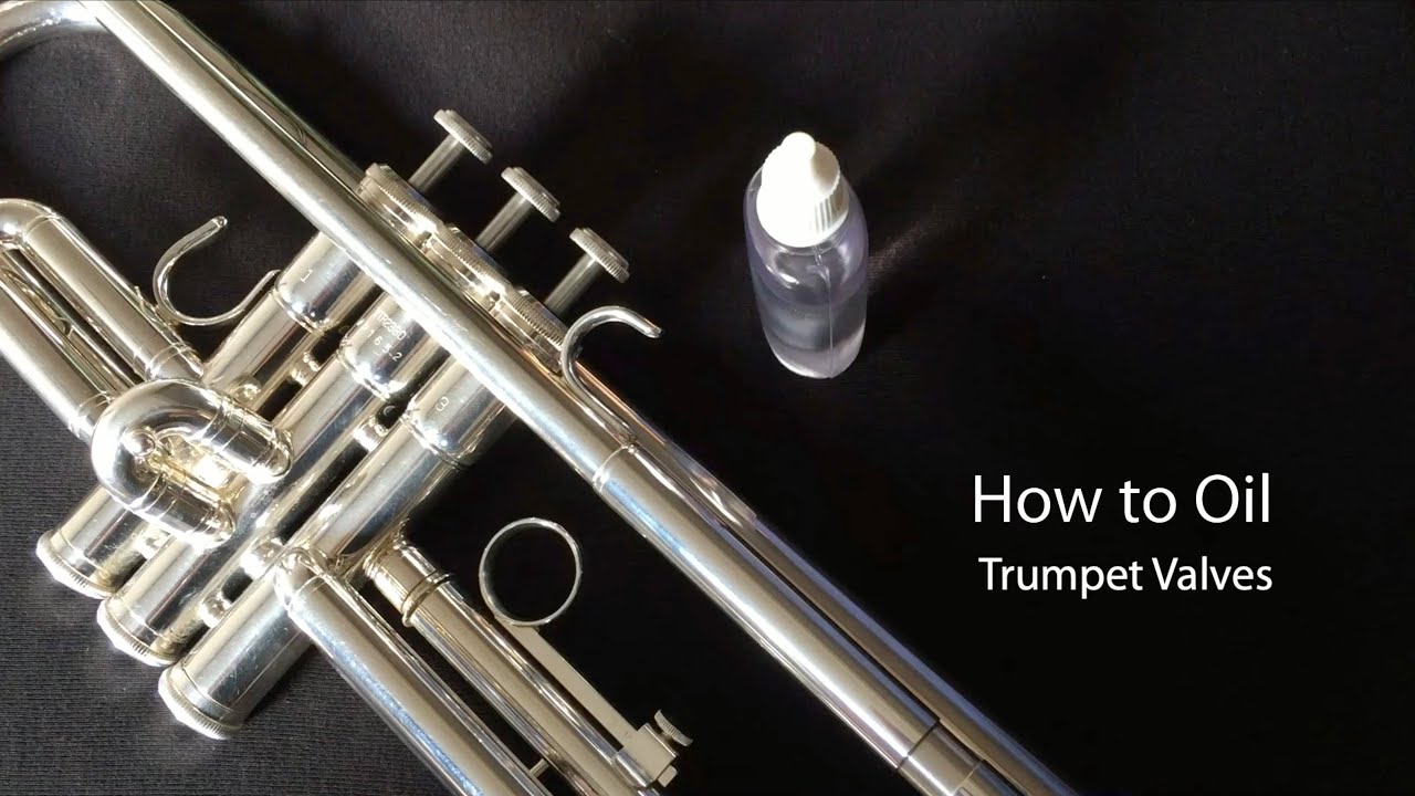How To Oil Trumpet Valves - YouTube
