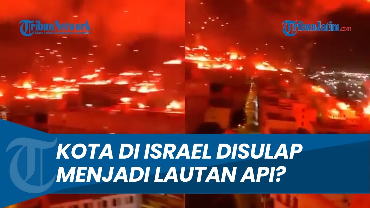 Dahsyat Serangan Hamas ke Israel Mampu Ciptakan Lautan Api di Kota-kota ...