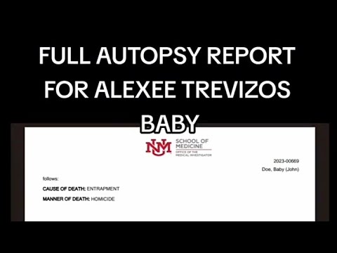 Autopsy report on Alexee Trevizo's baby released - YouTube