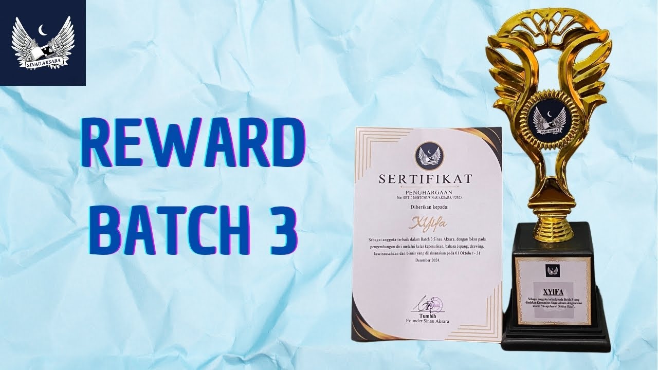 Packing Reward Batch 3 - YouTube