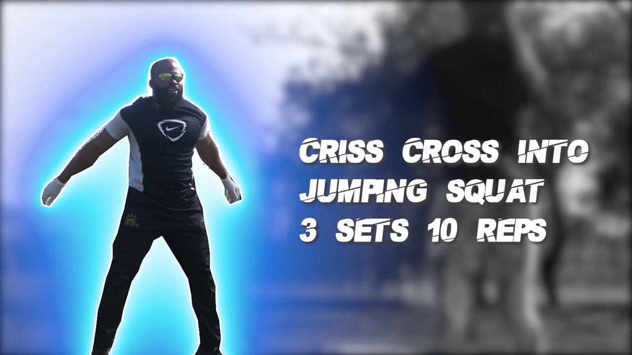 How to do Squat Jumps & Criss Cross (Home Workout) - YouTube
