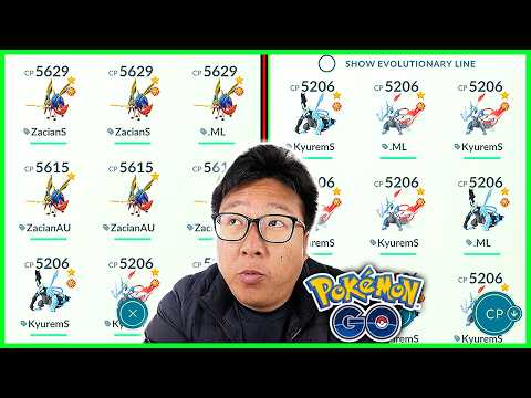 BrandonTan91’s Top 200 CP Legendary Pokemon Collection (2026) - Pokemon GO